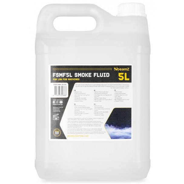 Beamz FSMF5L Smokefluid 5L Low Fog Lichid de ceata - Zeedo Shop