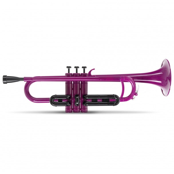 Classic Cantabile MardiBrass Plastic Bb Trumpet Purple Trompeta - Zeedo ...