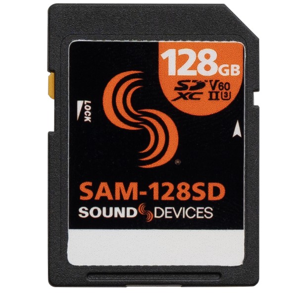 Sound Devices SAM-128SD Card SDXC - Zeedo Shop