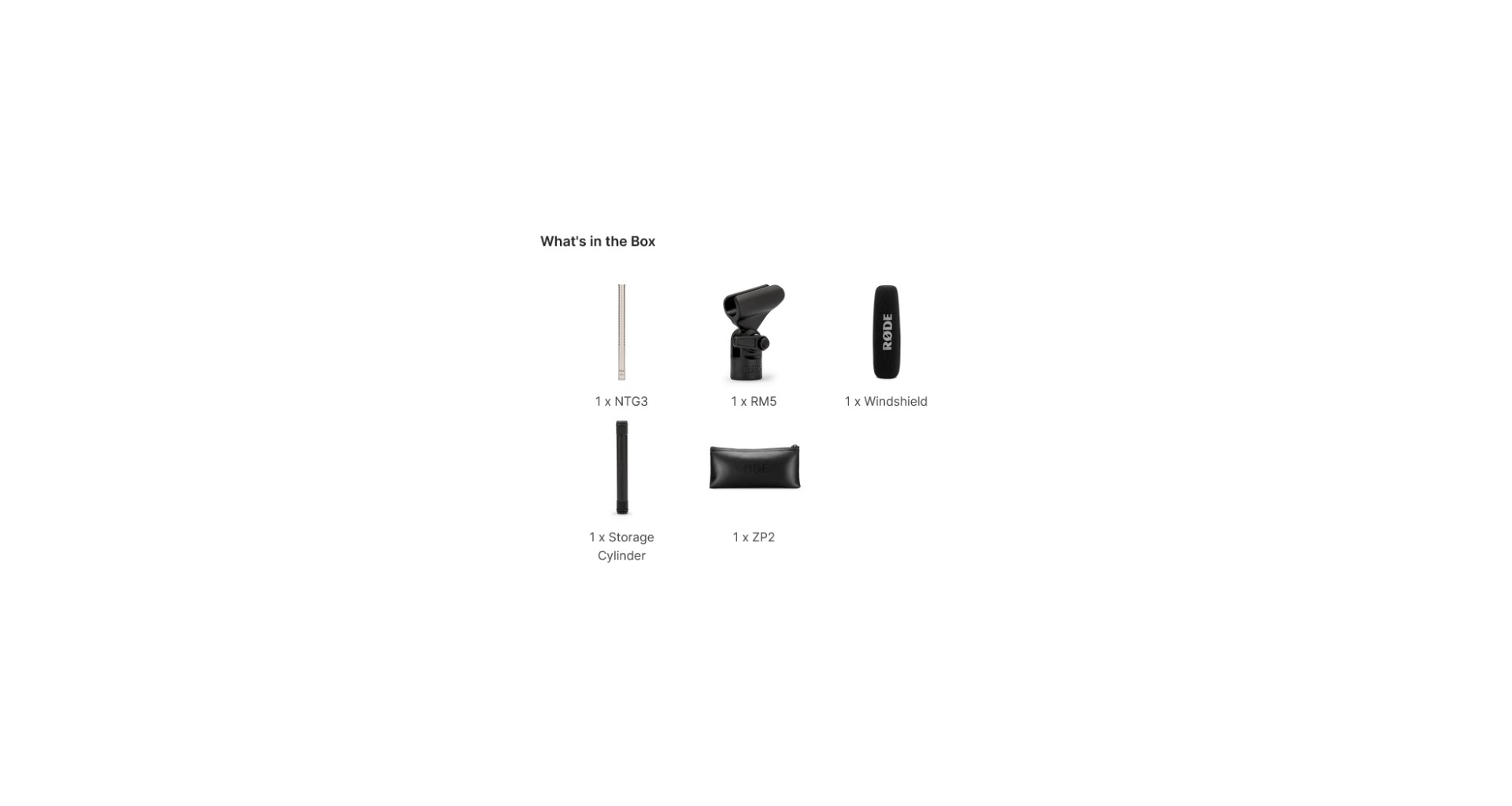 Rode NTG3 Microfon shotgun - Zeedo Shop
