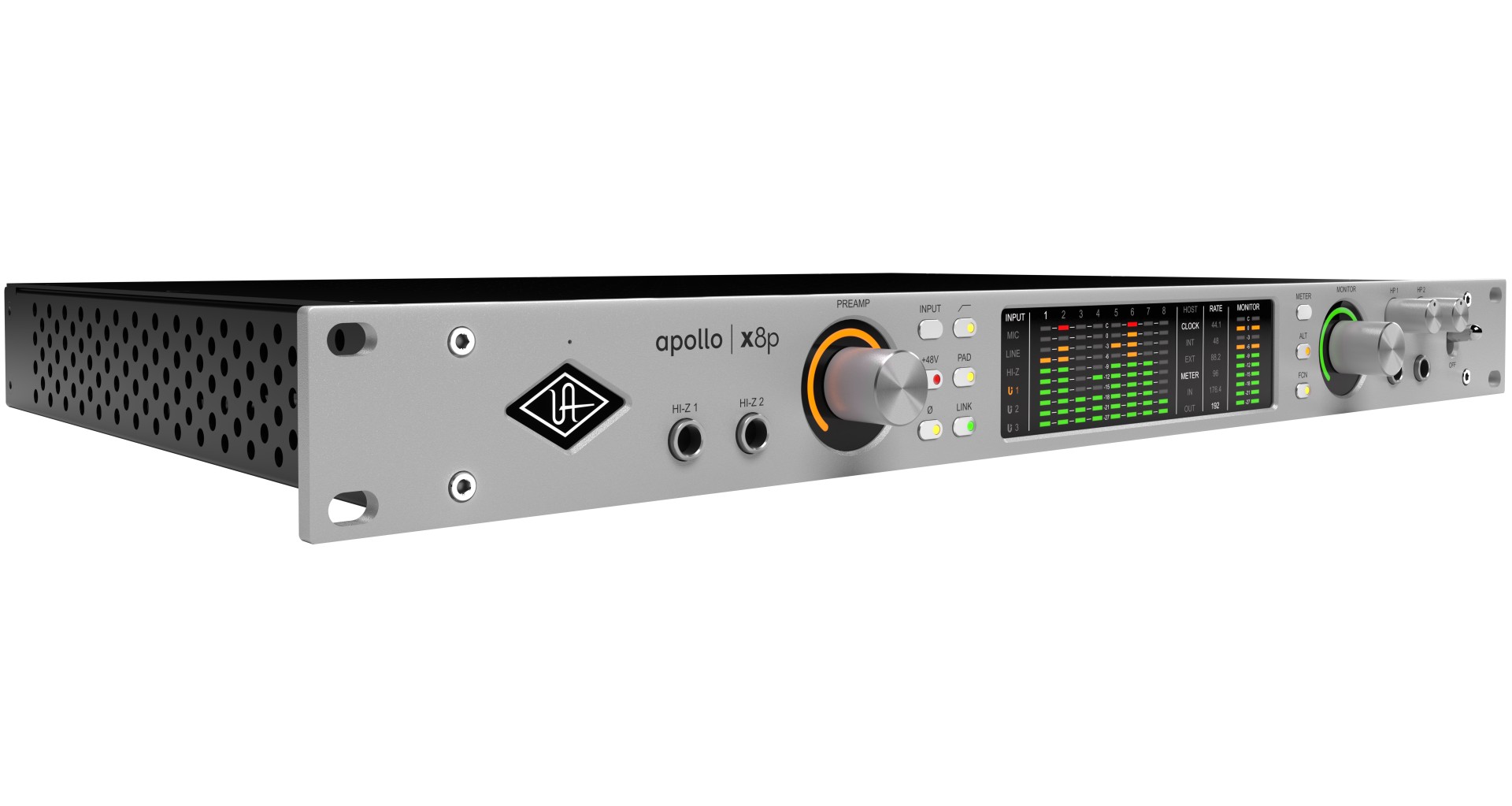 Universal Audio Apollo x8p Gen 2 UAD Analog Classics pt. Mac Interfata ...