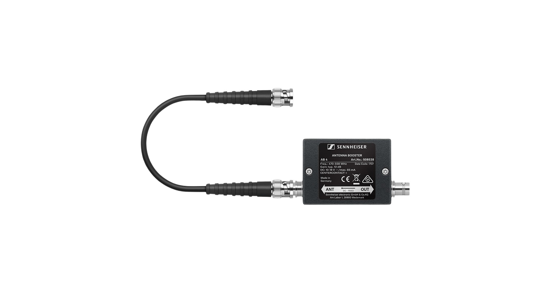 Sennheiser AB 4 (AW+) Booster antena - Zeedo Shop
