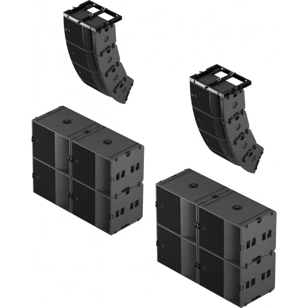 L-Acoustics 6 x A10 Focus + 2 x A10 Wide Line Array Sisteme line array ...