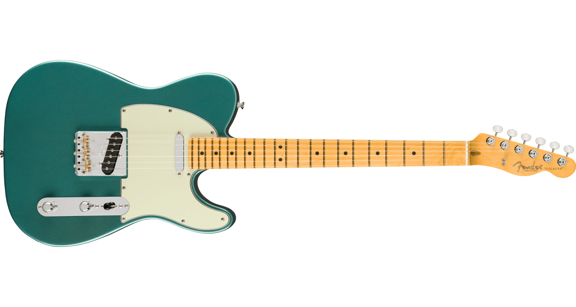 Fender American Professional Classic Telecaster MN Faded Sherwood Green ...