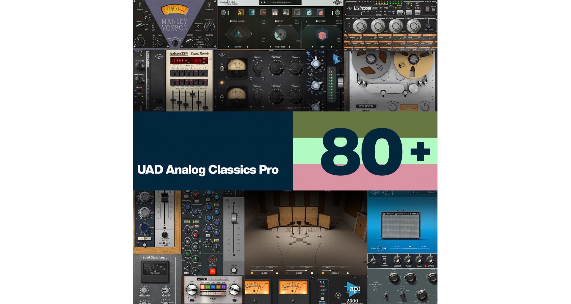 Universal Audio Apollo x8 Gen 2 Analog Classics Pro pt. Mac Interfata ...