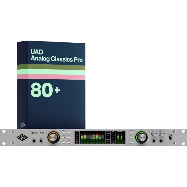 Universal Audio Apollo x8p Gen 2 Analog Classics Pro pt. Mac Interfata ...