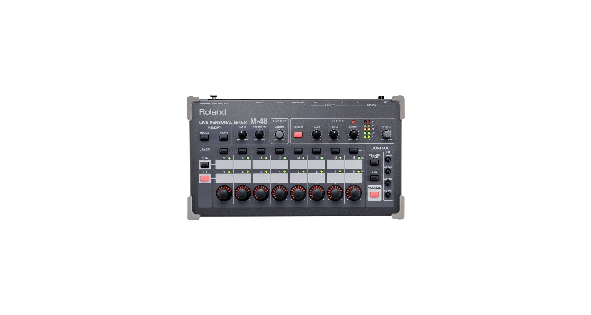 Roland M-48 Live Personal Mixer - Zeedo Shop