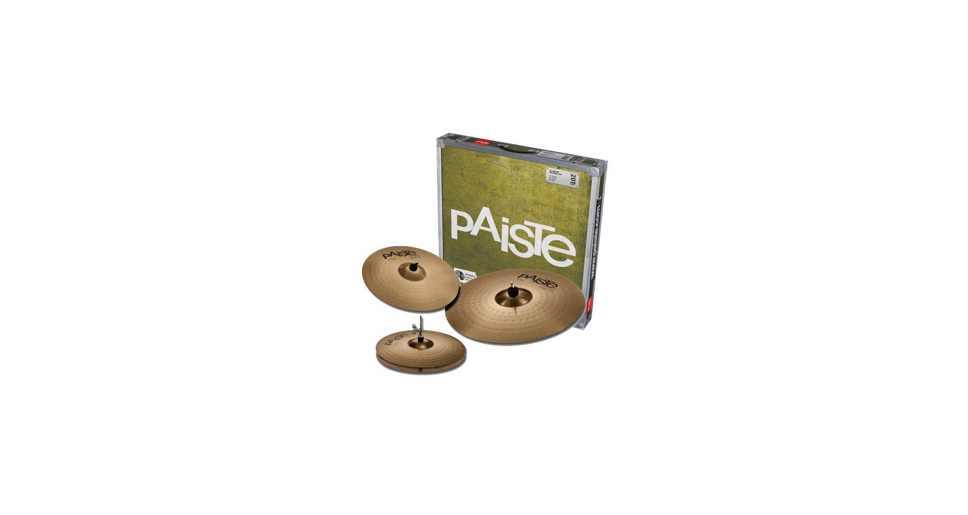 Paiste 201 BRONZE UNIVERSAL SET Set Cinele - Zeedo Shop