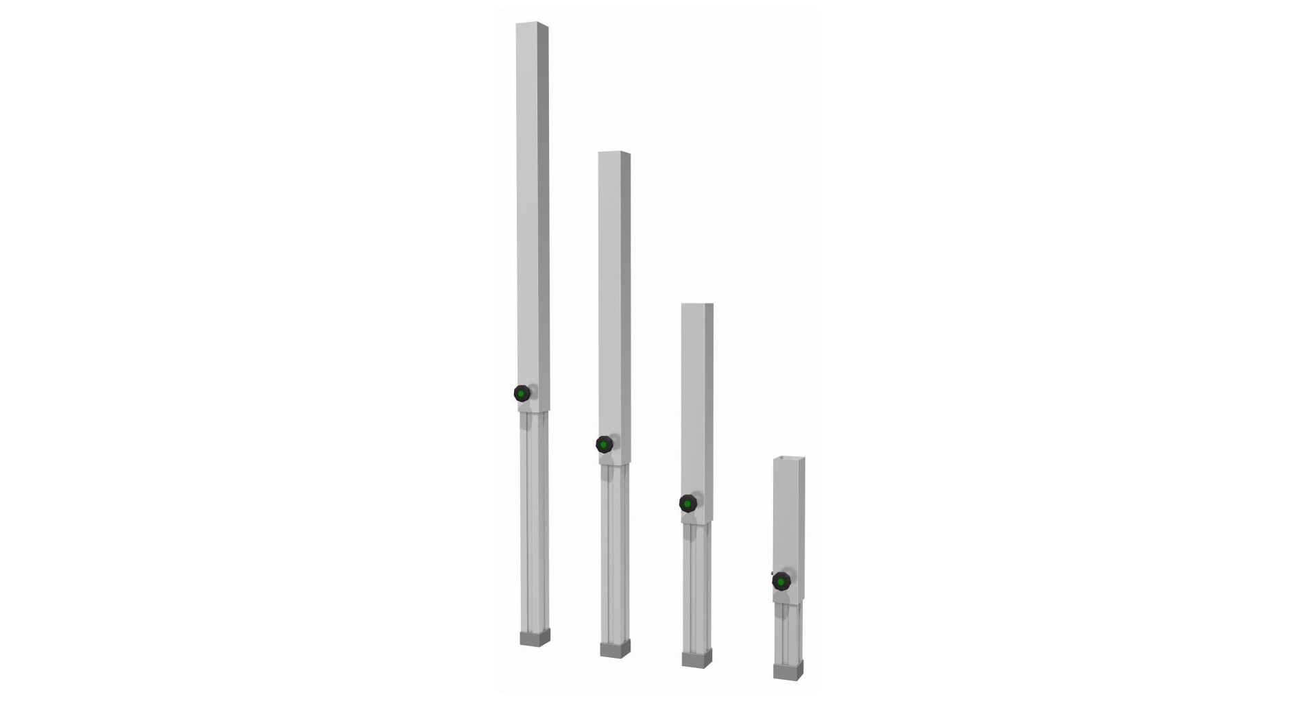 Power Dynamics Stage Telescopic Leg Picior telescopic podium Scena ...