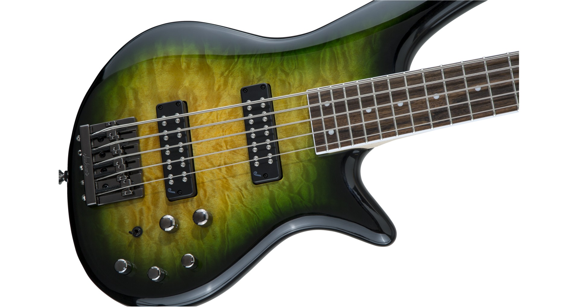 Jackson JS3QV Spectra Alien Burst Chitara bass electrica - Zeedo Shop