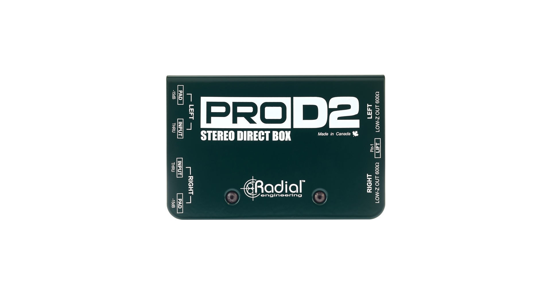 Radial Engineering Pro D2 DI Pasiv Stereo - Zeedo Shop
