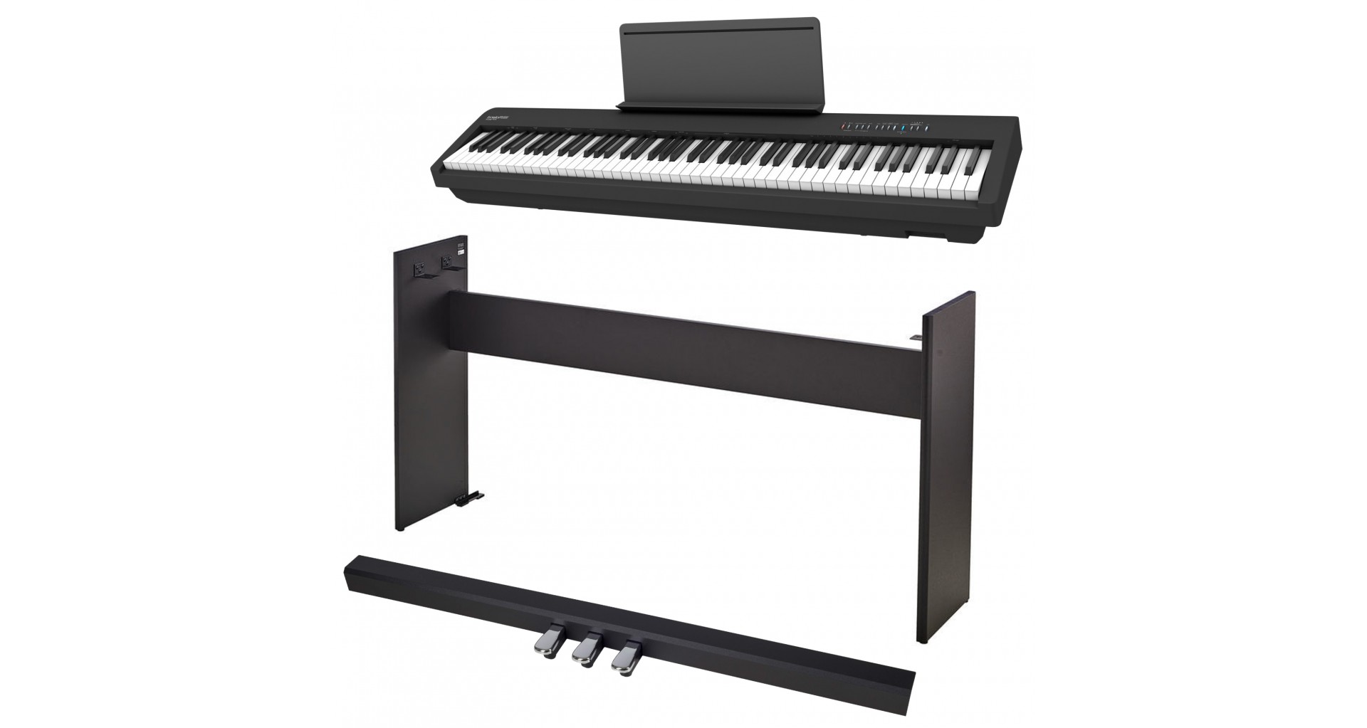 Roland FP-30X-BK Stand Full Set - Zeedo Shop