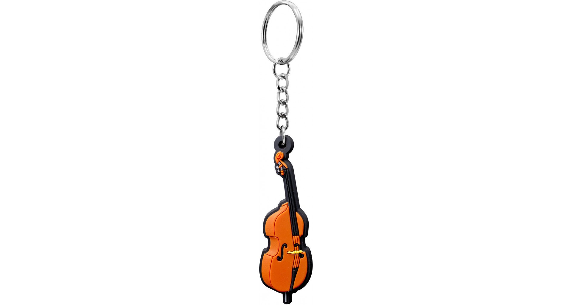 Musician Designer Music Key Chain Double Bass Breloc contrabas - Zeedo Shop
