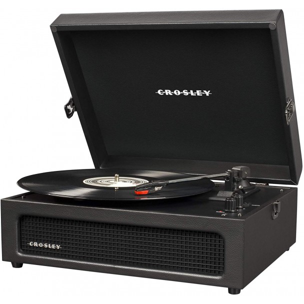 Crosley Voyager SF0005RP-BK Pick-up Bluetooth - Zeedo Shop