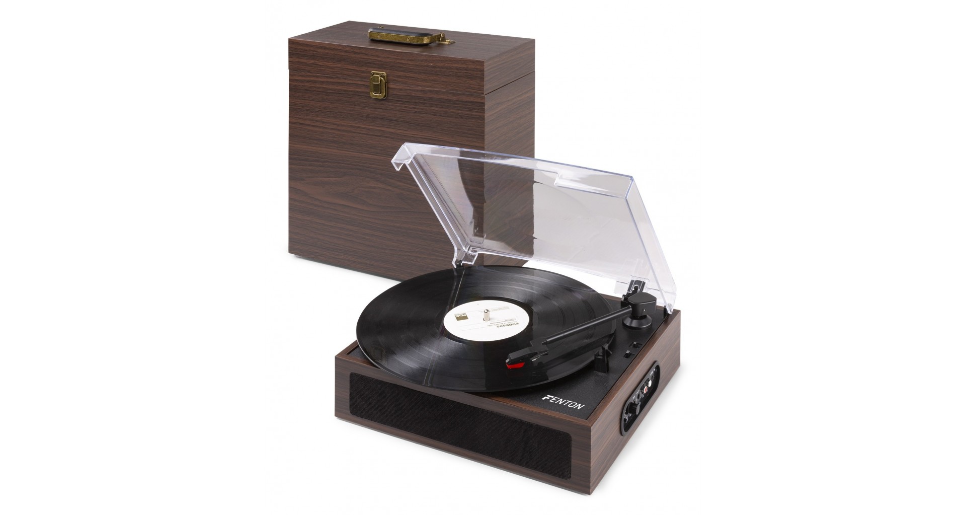 Fenton RP170D Pick-up automatic Bluetooth + Cutie depozitare vinyl ...