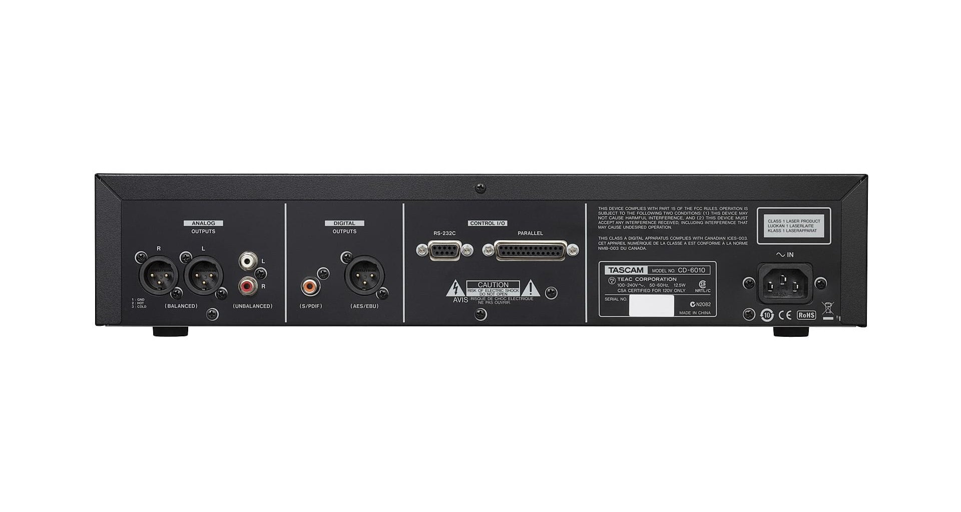 Tascam CD-6010 CD Player - Zeedo Shop