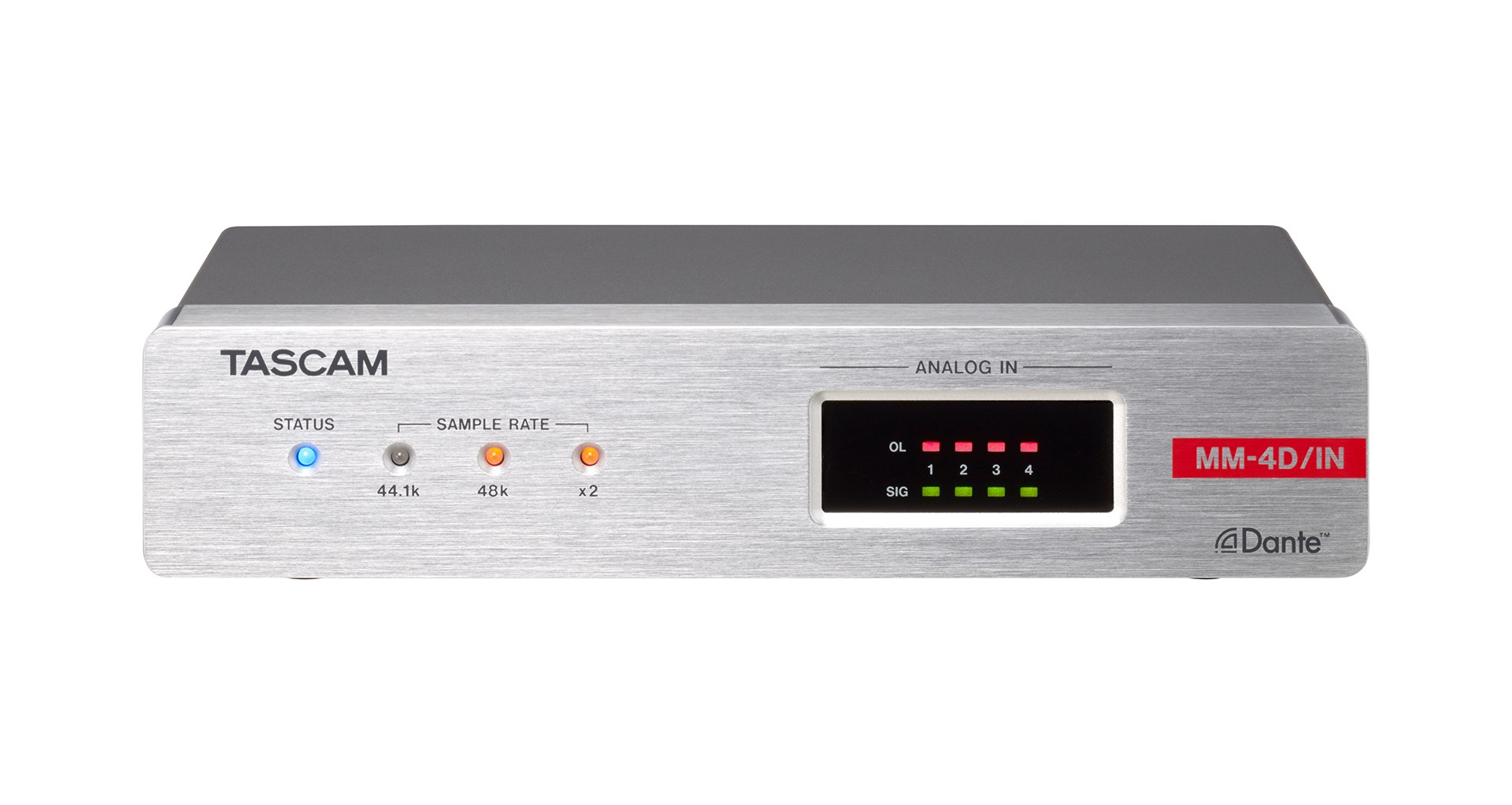 Tascam MM-4D/IN-X Convertor Dante - Zeedo Shop