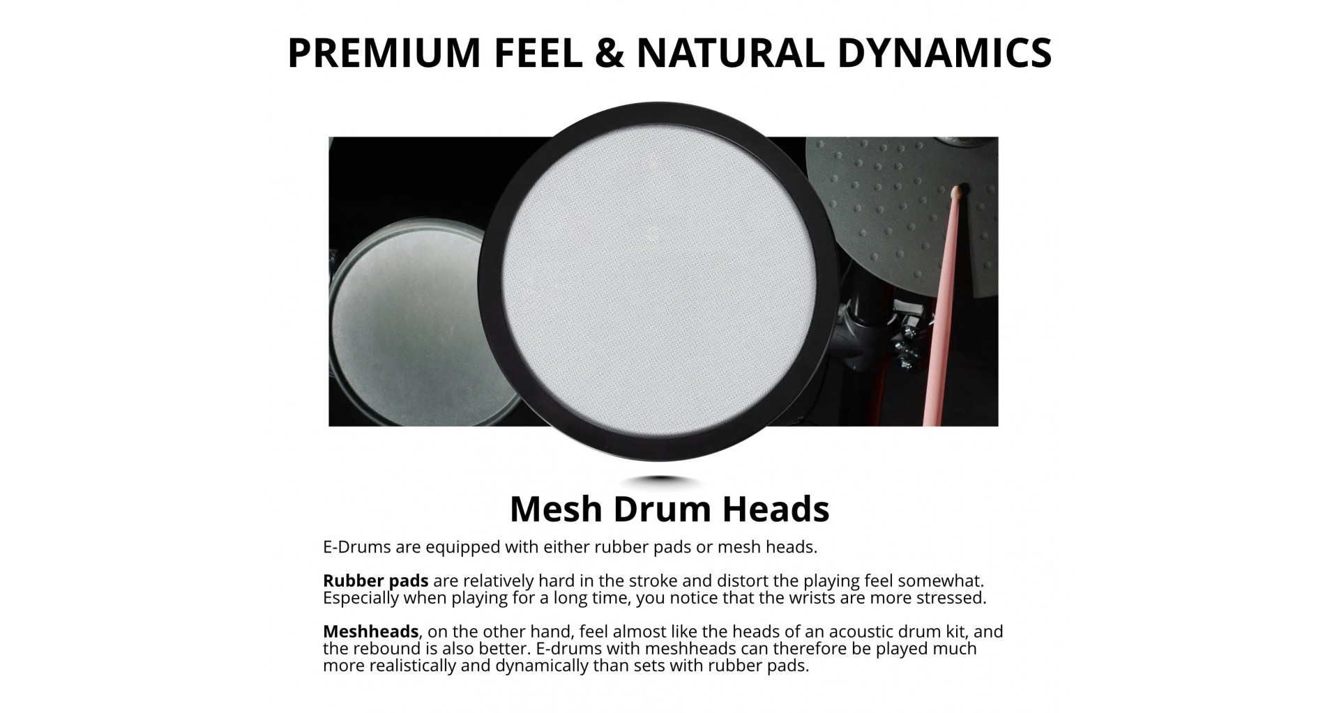 X Drum DD-250 E-Drum Set Set de tobe electronice - Zeedo Shop